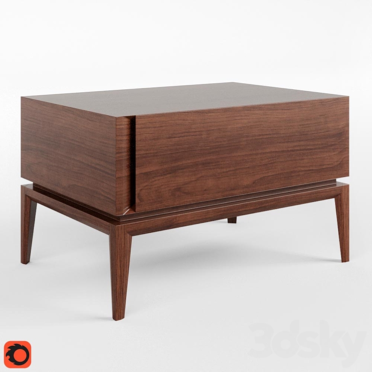 Natuzzi Munari Side Table - Table - 3D model