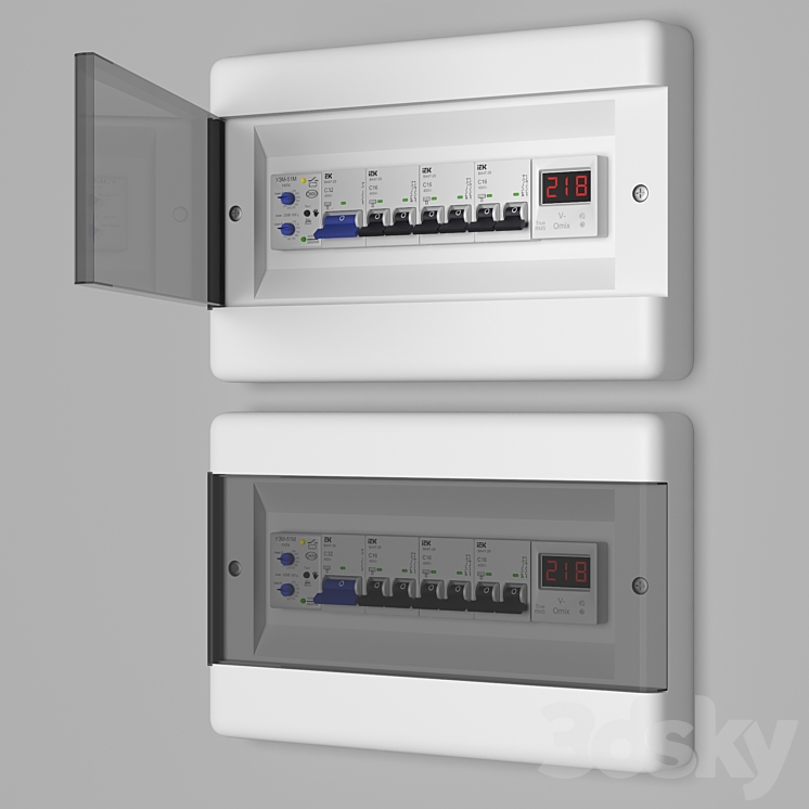 Electrical board 2 - Miscellaneous - 3D model