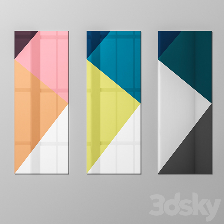 Mirror panel Experience - Mirror - 3D model