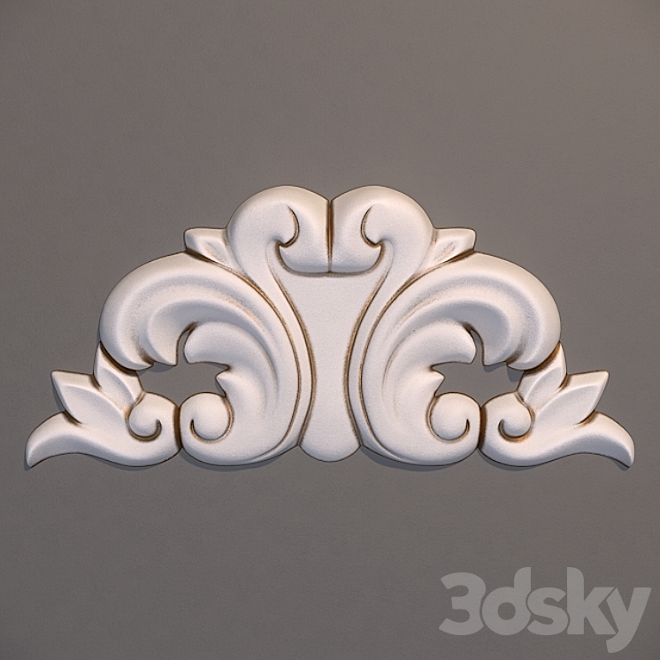 Ornament: Europlast 1.60.033 - Decorative plaster - 3D model