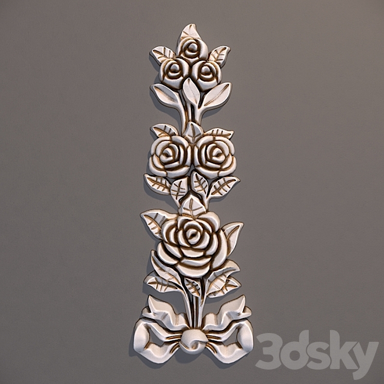 Ornament: Europlast 1.60.039 - Decorative plaster - 3D model