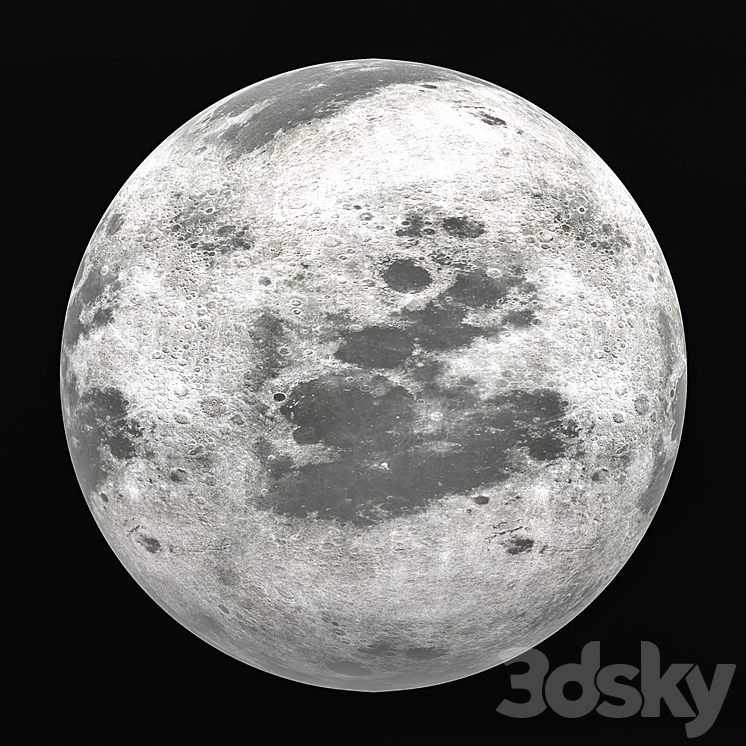 Moon - Miscellaneous - 3D model