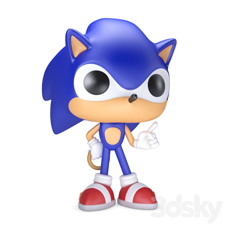 FUNKO POP SONIC - Toy - 3D model