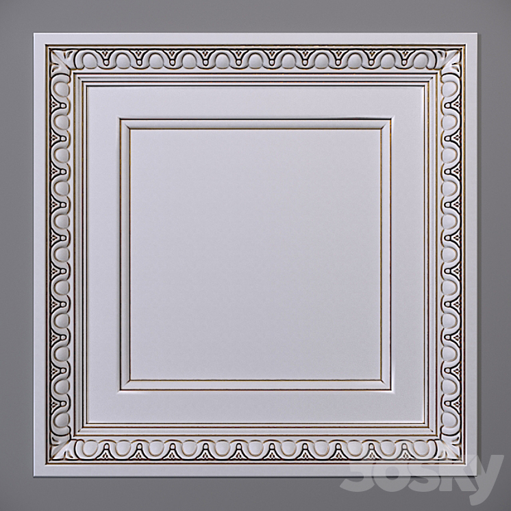 Caisson: Europlast 1.57.001 - Decorative plaster - 3D model
