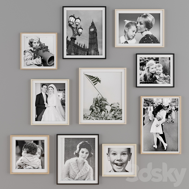 wall photo - Frame - 3D model