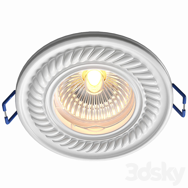 Built-in lamp Gyps Classic Maytoni - Spot light - 3D model