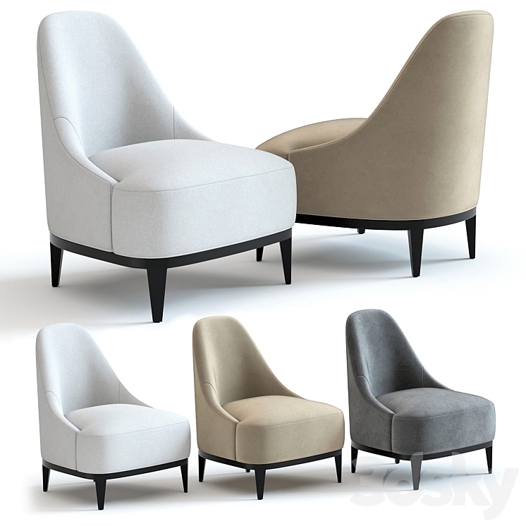 The Sofa & Chair Stanley Armchair - Arm chair - 3D model