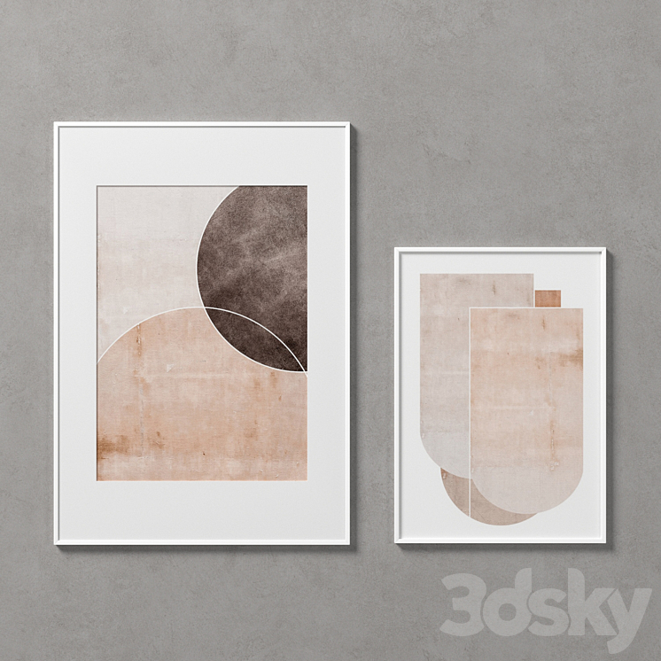 Gallery Wall_034 - Frame - 3D model