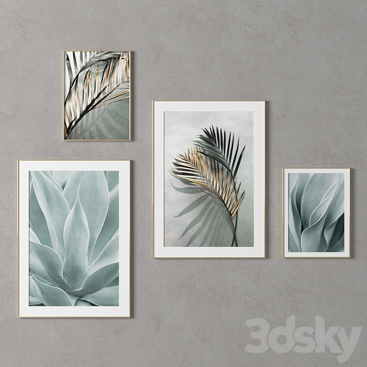 Gallery Wall_038 - Frame - 3D model
