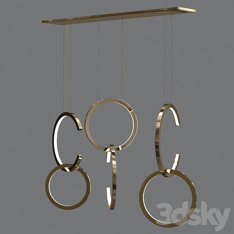 Ring - Pendant light - 3D model