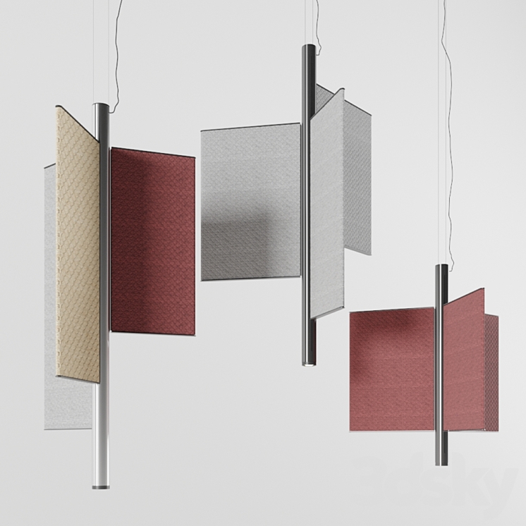 Luceplan Trypta - Pendant light - 3D model