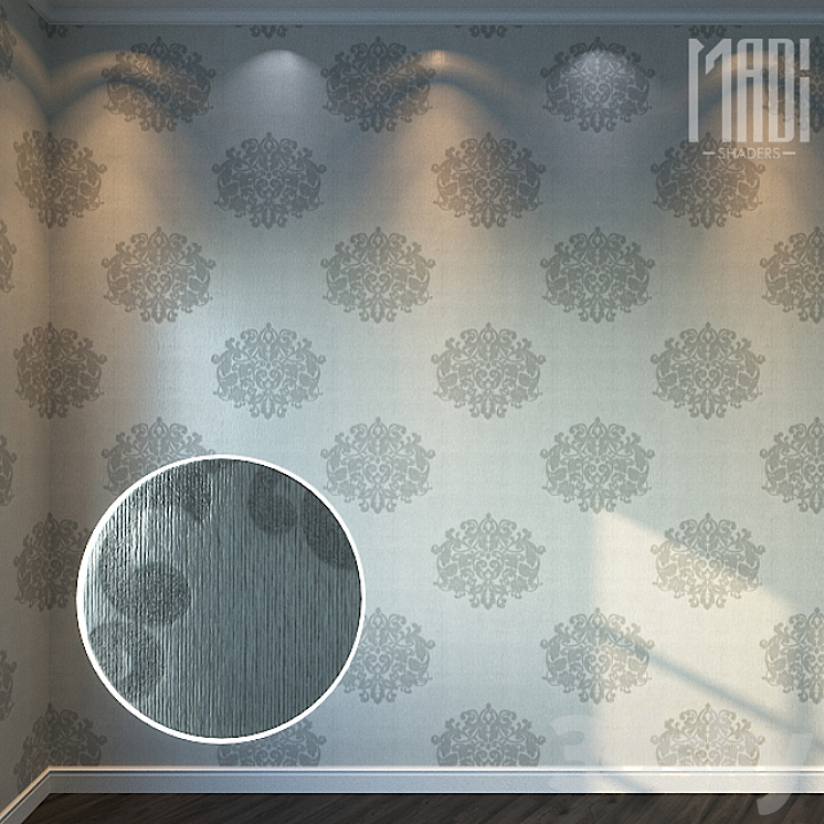 Wallpaper Sirpi 13844 - 8K Material - Wall covering - 3D model