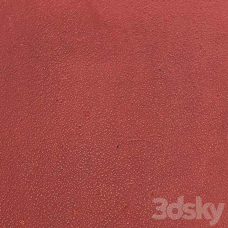 Scabrous decoration paint - Wall covering - 3D model