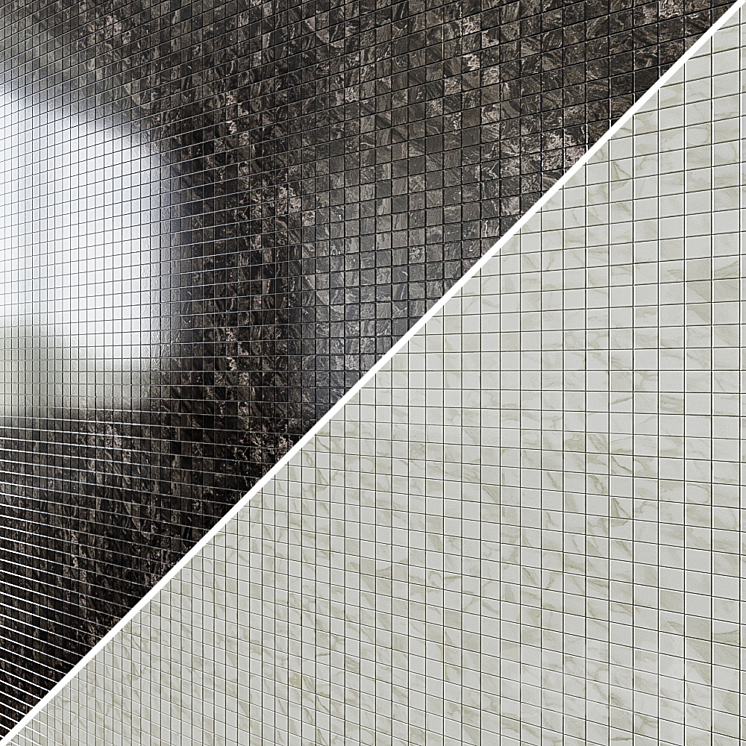 ATLAS CONCORDE MARVEL EDGE Mosaico Lapp 8 options - Tile - 3D model