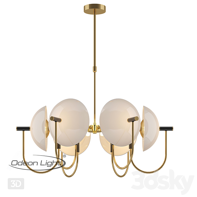 Odeon Light 4674/6 Granta - Pendant light - 3D model