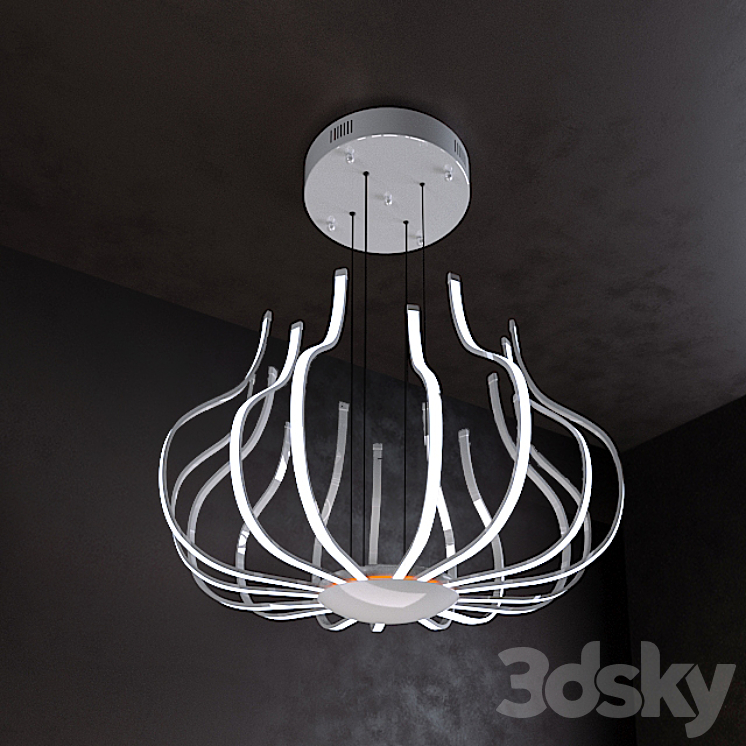 Postmodern pendant light - Pendant light - 3D model