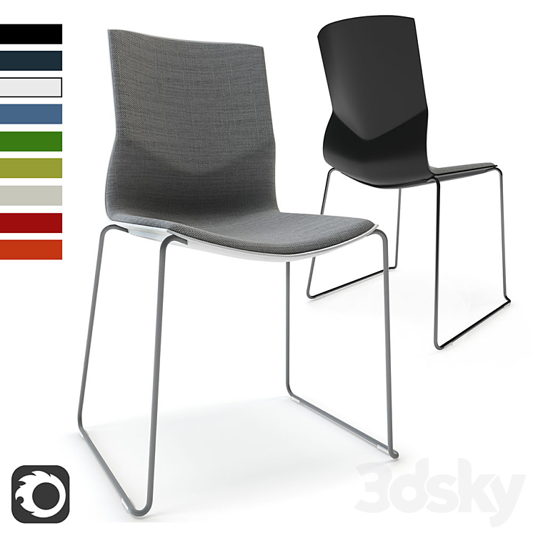 Four Sure-chair 88 - Chair - 3D model