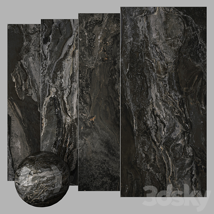 Orbico Dark - Stone - 3D model