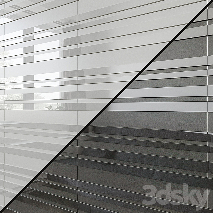 ATLAS CONCORDE ARKSHADE Mosaico Linea 3D - Tile - 3D model