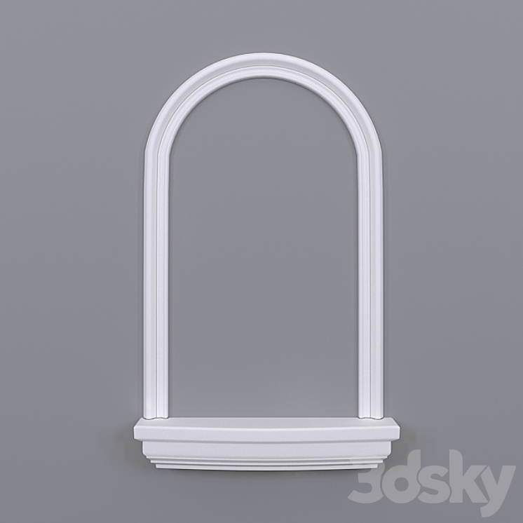 Niche: Europlast 1.61.102 - Decorative plaster - 3D model