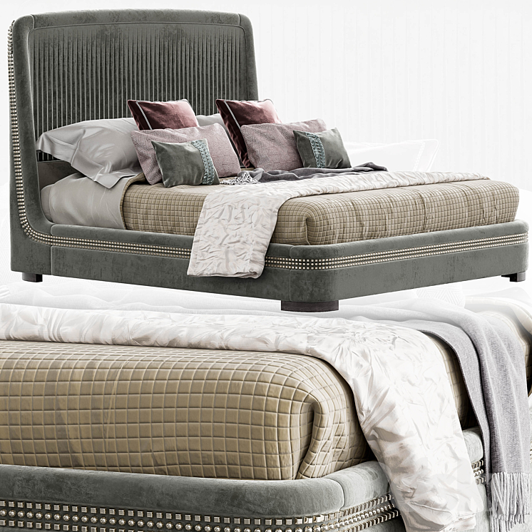 Bed ZONTA PETRA - Bed - 3D model
