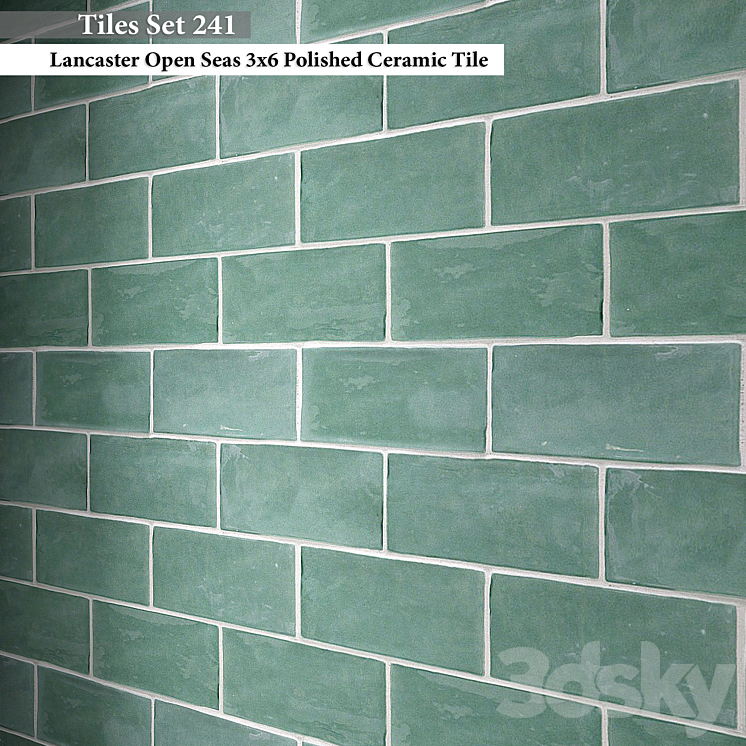 Tiles set 241 - Tile - 3D model