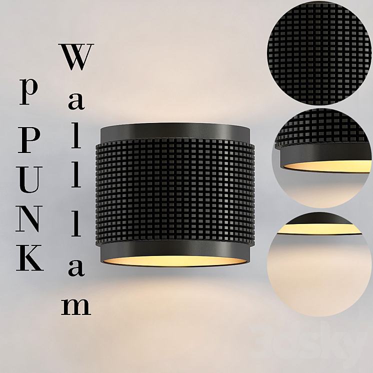 PUNK wall lamp - Wall light - 3D model