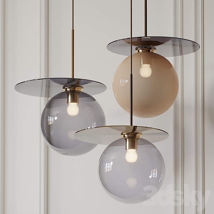 UMBRA PENDANT LIGHT by BOMMA - Pendant light - 3D model