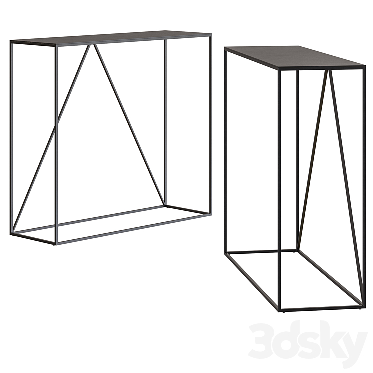 Calligaris Thin Console Table - Console - 3D model