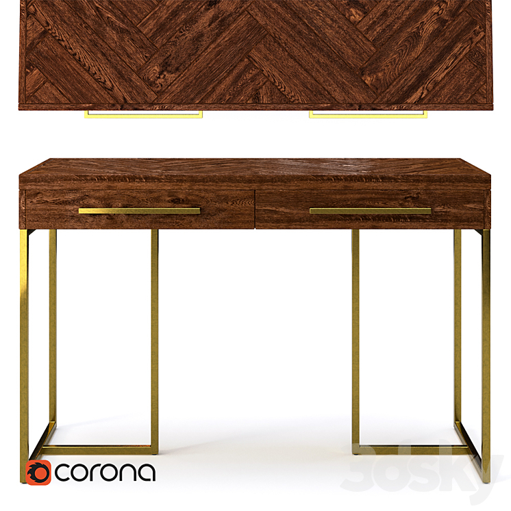 Class Console Table Dutchbone - Console - 3D model