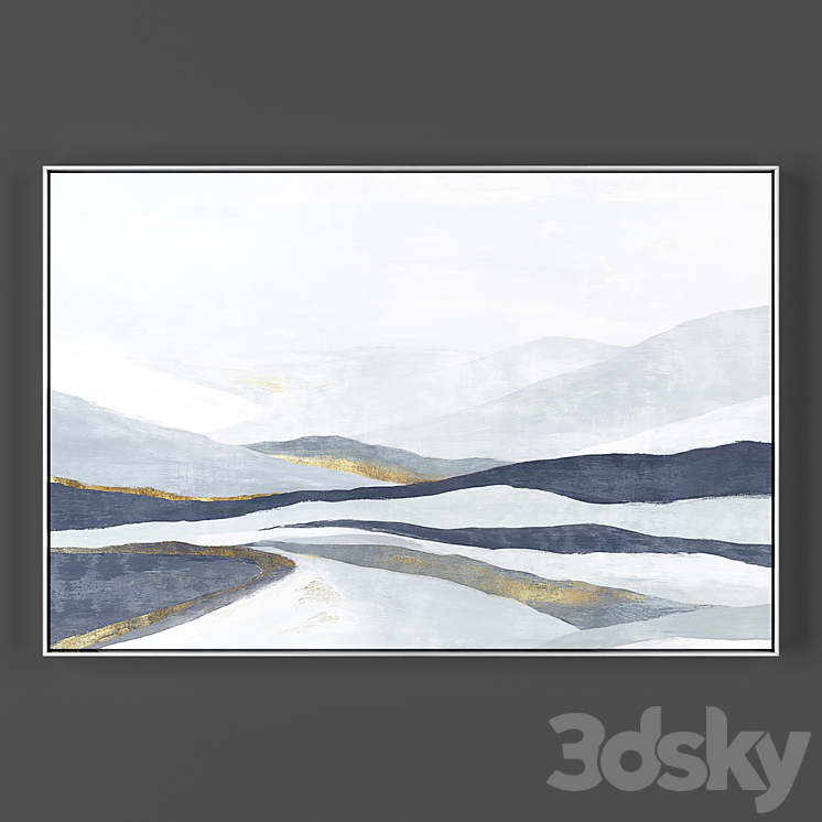 Painting_304 - Frame - 3D model