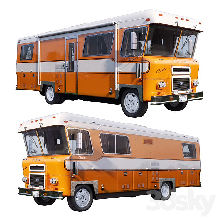 Ford Condor 2 1971 - Ground Transport - 3D model