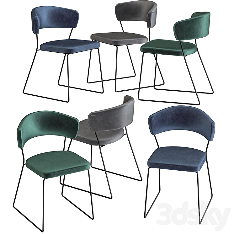 NV Gallery Gordon Chair - Chair - 3D model
