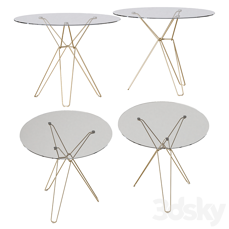 Blofeld Table by NV Gallery - Table - 3D model