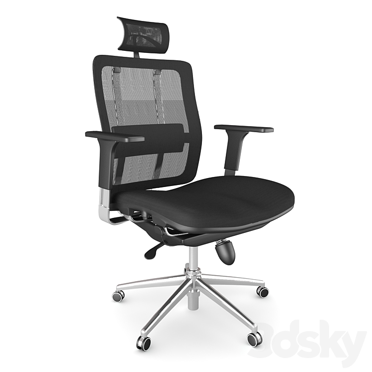 Merlin Officer Chair - Office furniture - 3D model