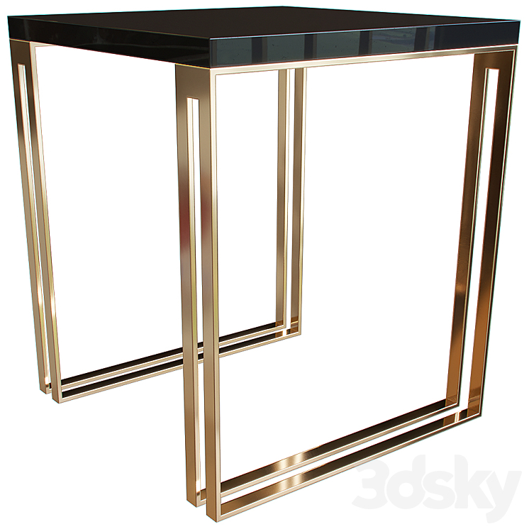 Coffee table, high - Table - 3D model