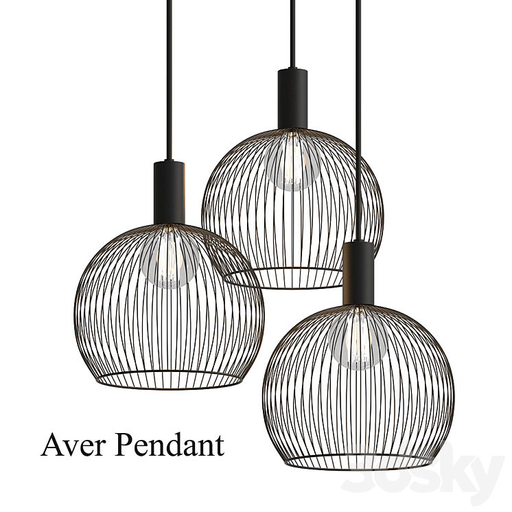 Aver pendant - Pendant light - 3D model