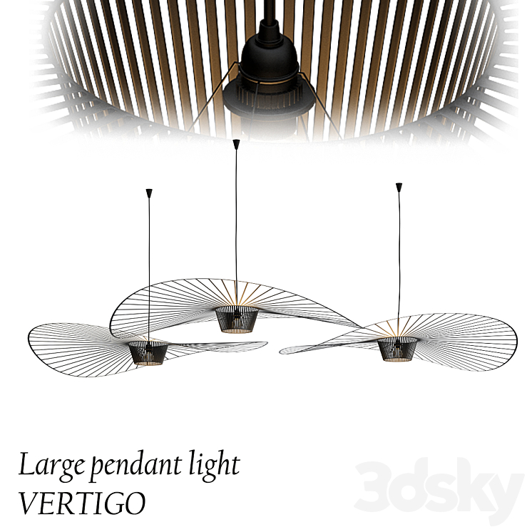 Vertigo - Pendant light - 3D model