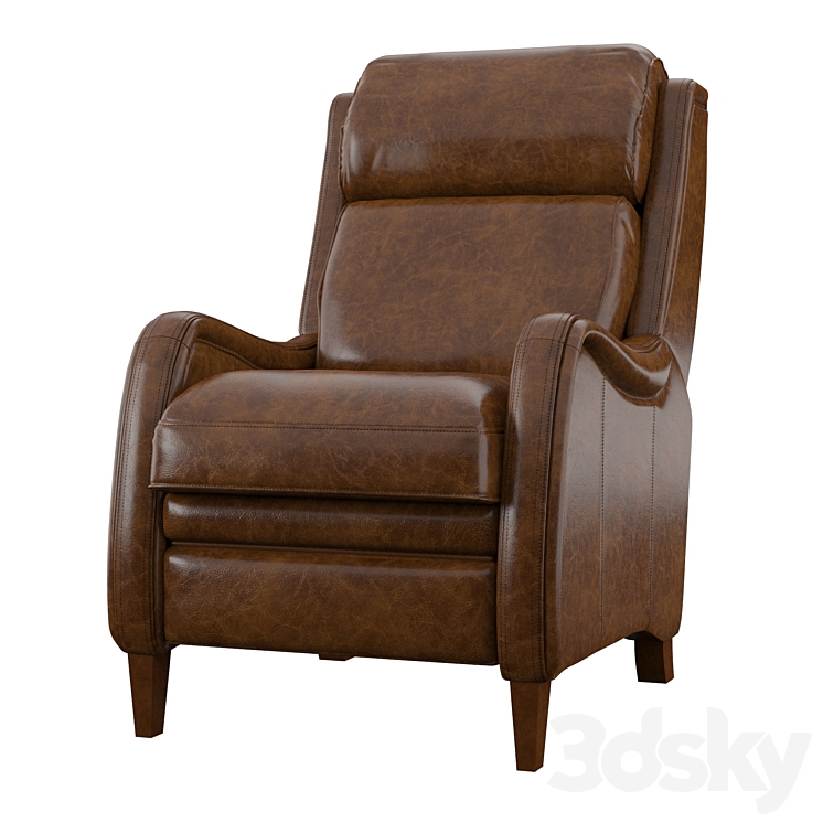Stark leather power recliner - Arm chair - 3D model