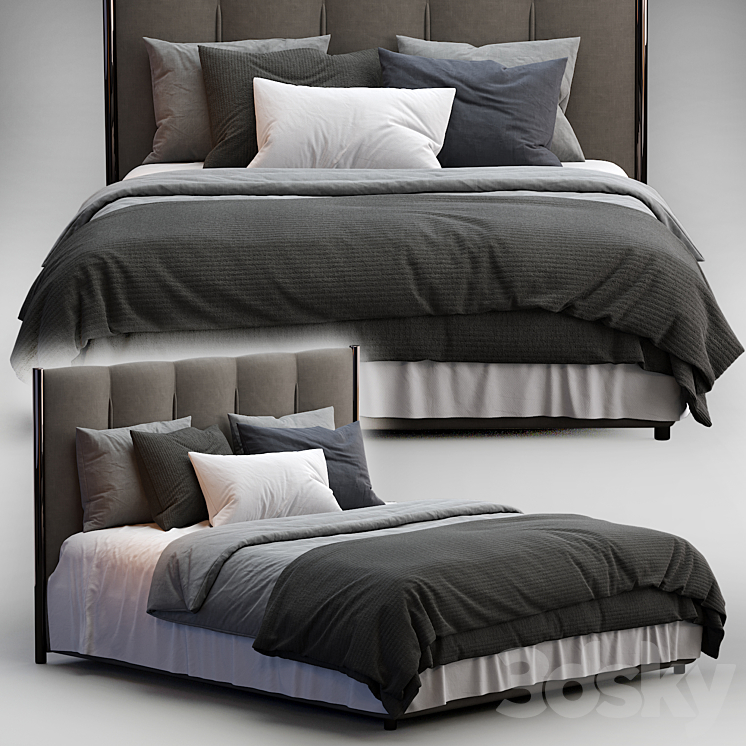 Flou bed koi - Bed - 3D model