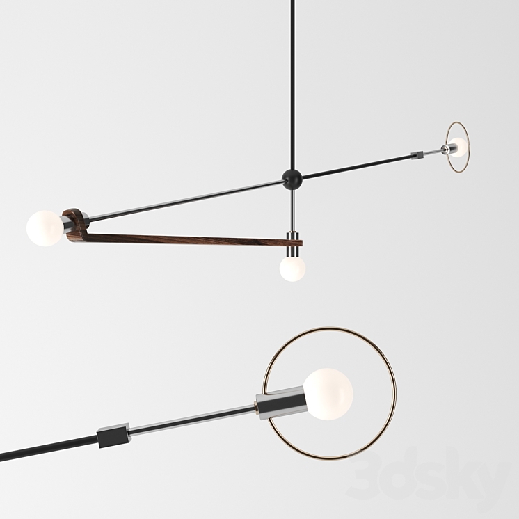 Jean Pascal Gauthier Calder Inspired Artistic Lamps - Pendant light ...