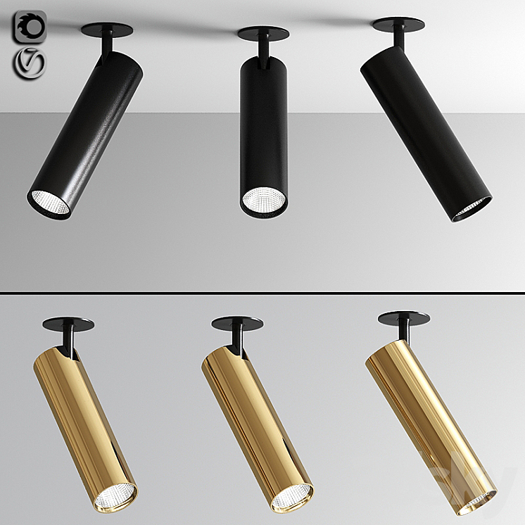 Delta spot lighting - Spot light - 3D model