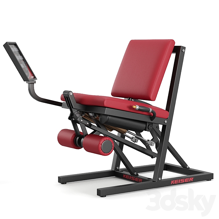Keiser Air 300 Leg Extension - Sports - 3D model