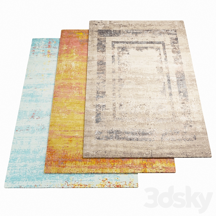 Three Carpets Jan Kath_ArtWork - 05 - Carpets - 3D model