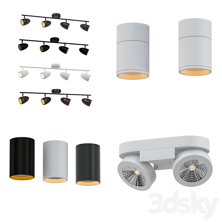 set41 - Technical lighting - 3D model