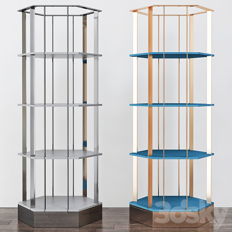 Sebastian Bookcase Meridiani - Other - 3D model