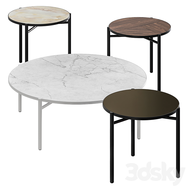 Ross Gardam Noon Coffee Tables - Table - 3D model