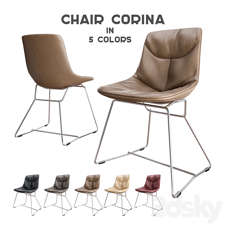 Chair corina - Chair - 3D model