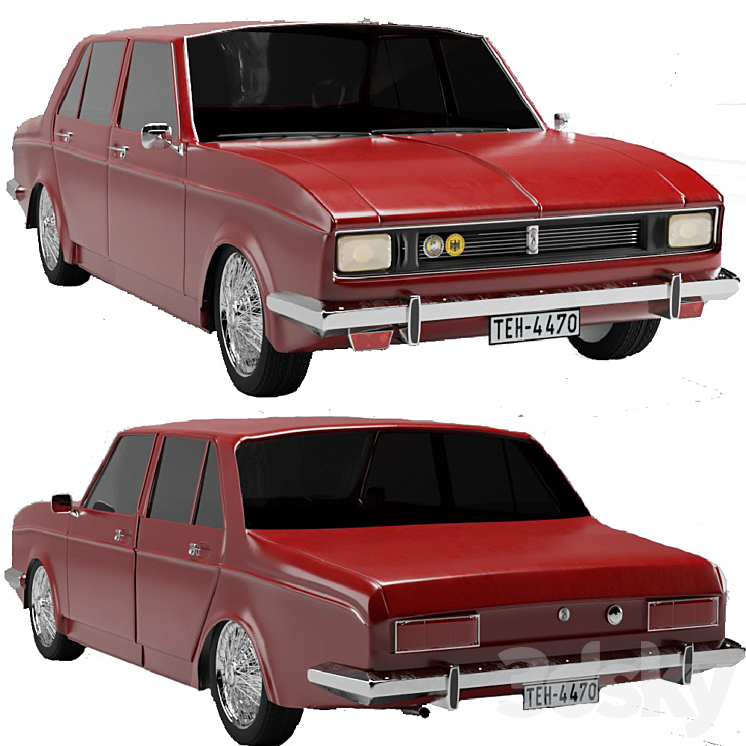 peykan - Ground Transport - 3D model