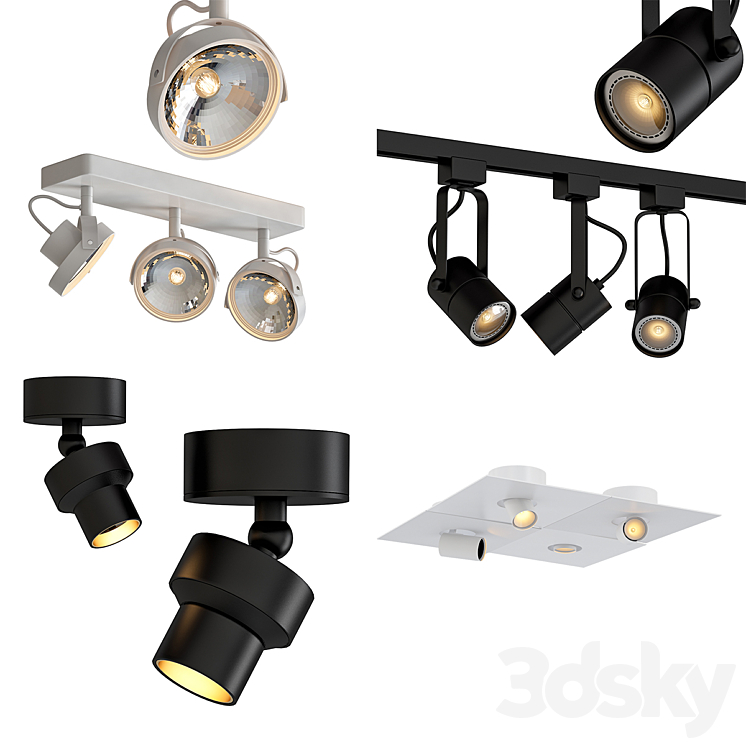 set81 - Technical lighting - 3D model